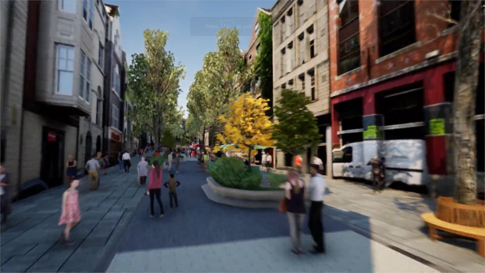 New video shows Wind Street's future - Swansea Bay News