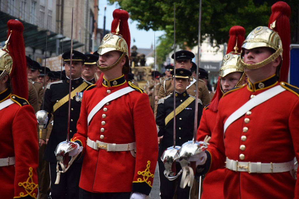Welsh Cavalry march through Swansea City Centre - Swansea Bay News