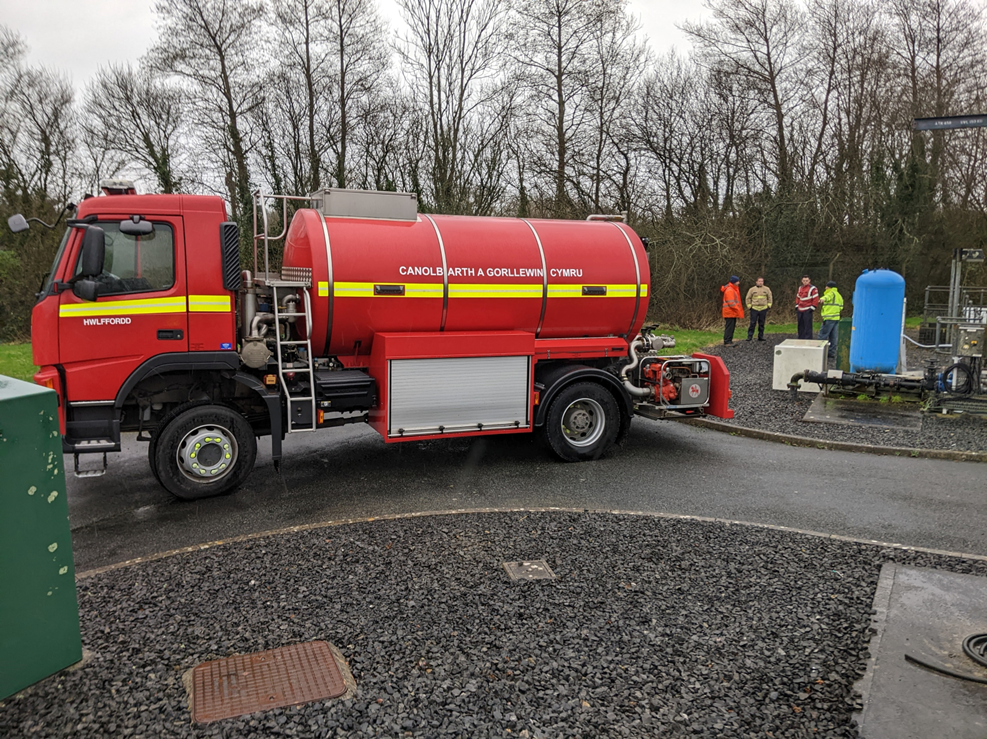 Fire service to use treated wastewater to tackle fires - Swansea Bay News
