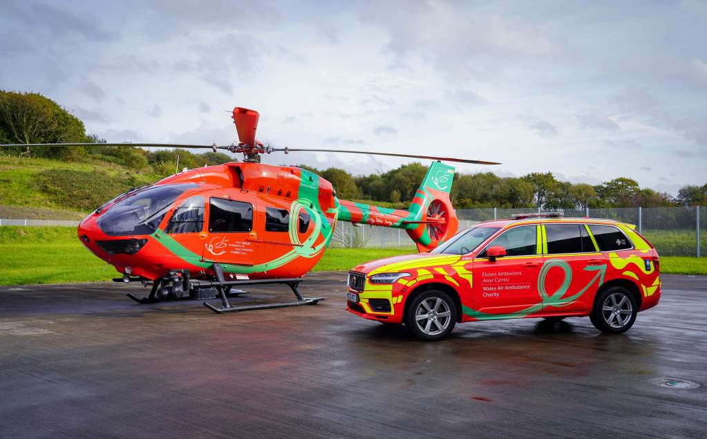 Wales Air Ambulance unveils the newest additions to its fleet featuring ...