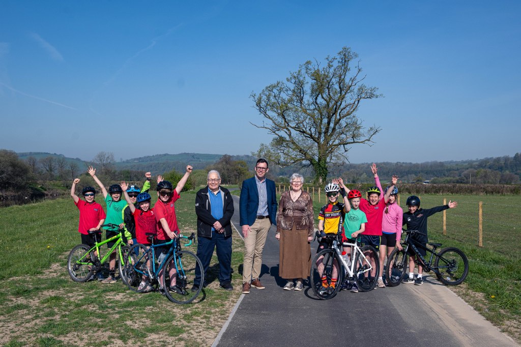 Four mile section of Carmarthen to Llandeilo cycle path opens - Swansea ...