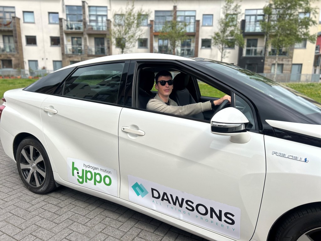 Driving Change: Dawsons trials Hydrogen car for Clean Air Day - Swansea ...