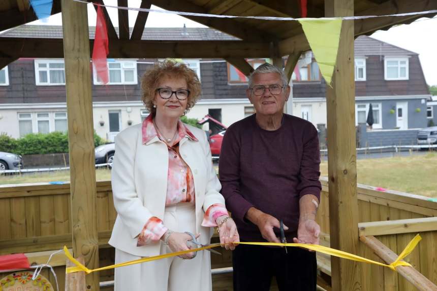 New community garden opens in Port Talbot's Sandfields - Swansea Bay News