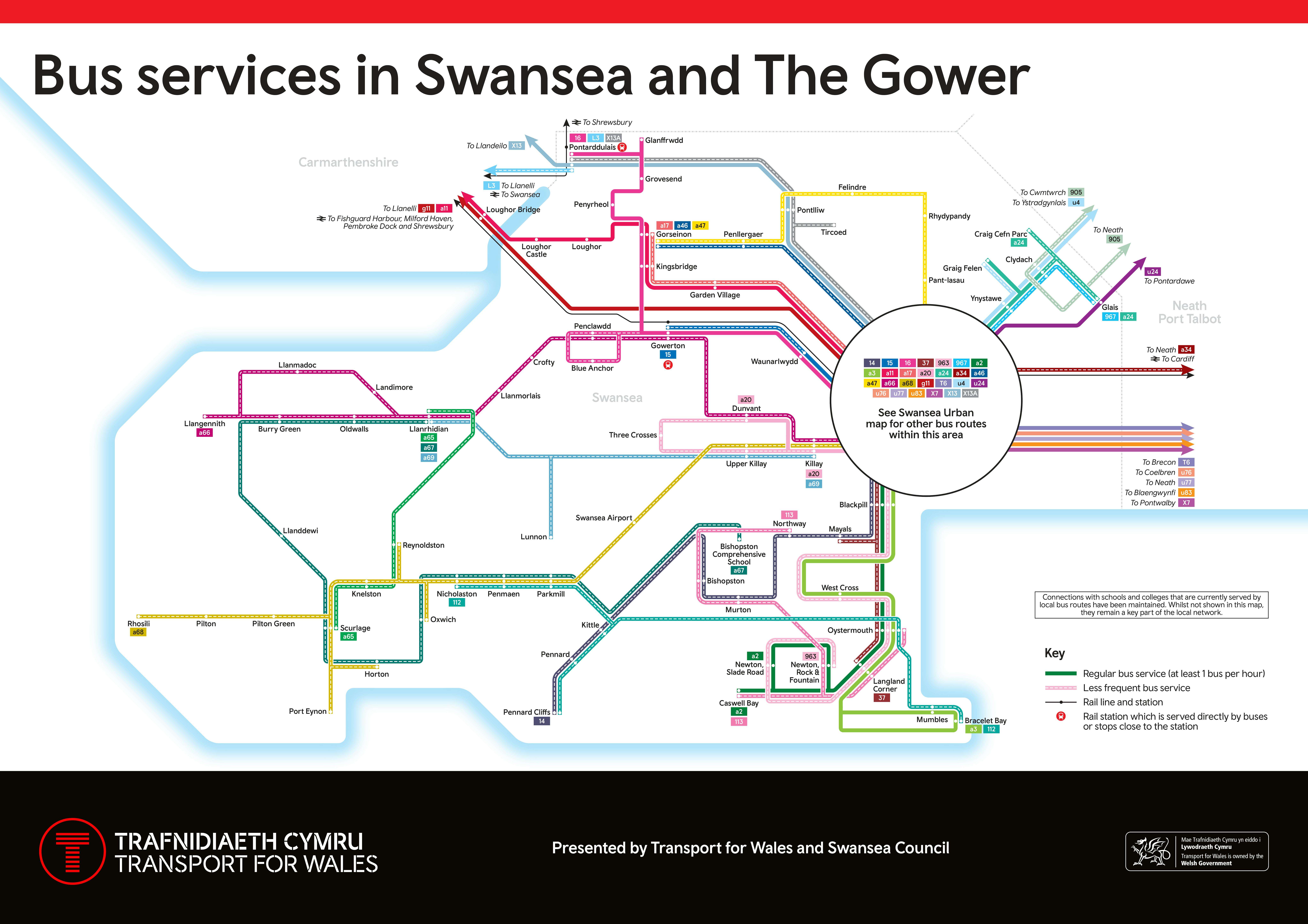 Major changes proposed to bus network ahead of 2027 reforms - Swansea ...