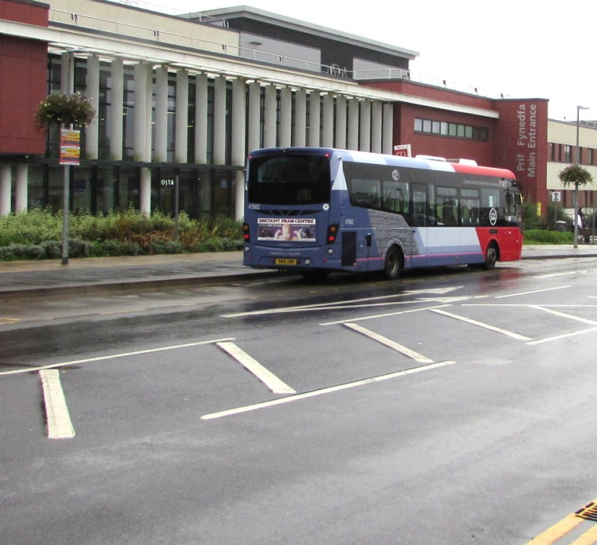 Temporary shuttle and bus diversions in place as Maes y Gwernen bridge ...