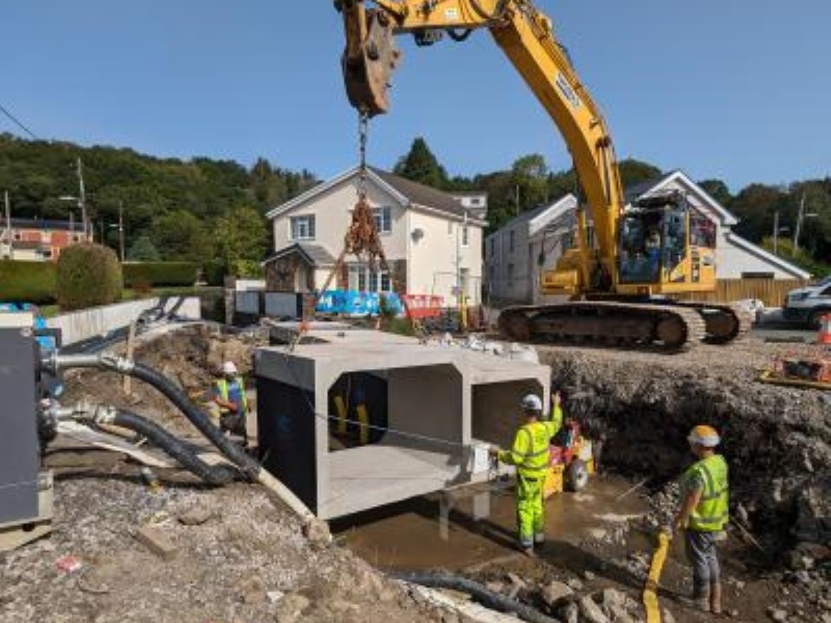 Council’s Glynneath flood scheme wins top engineering award - Swansea ...