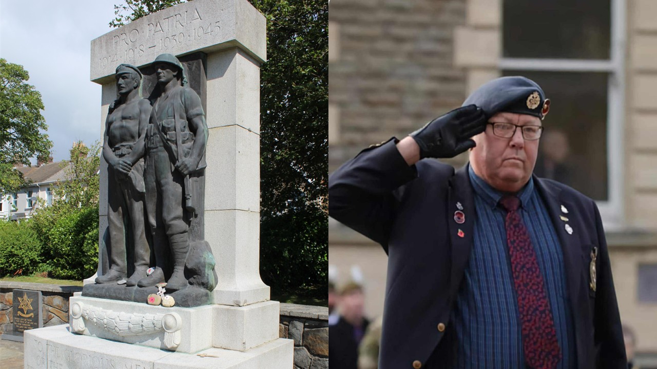 Anger as frail veterans left unable to access Llanelli Cenotaph ...