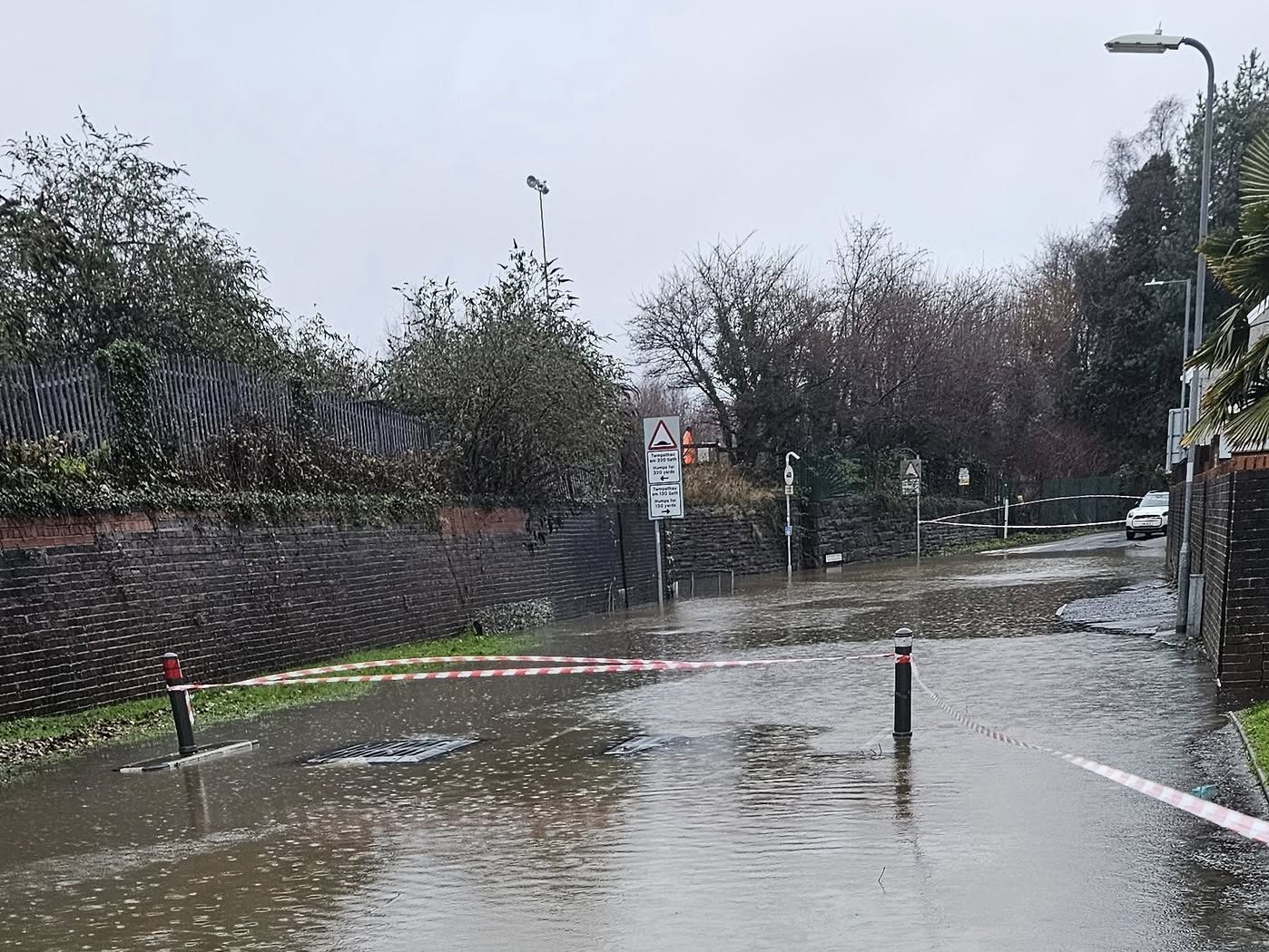 Briton Ferry homes hit by two-foot flood waves as amber alert turns ...