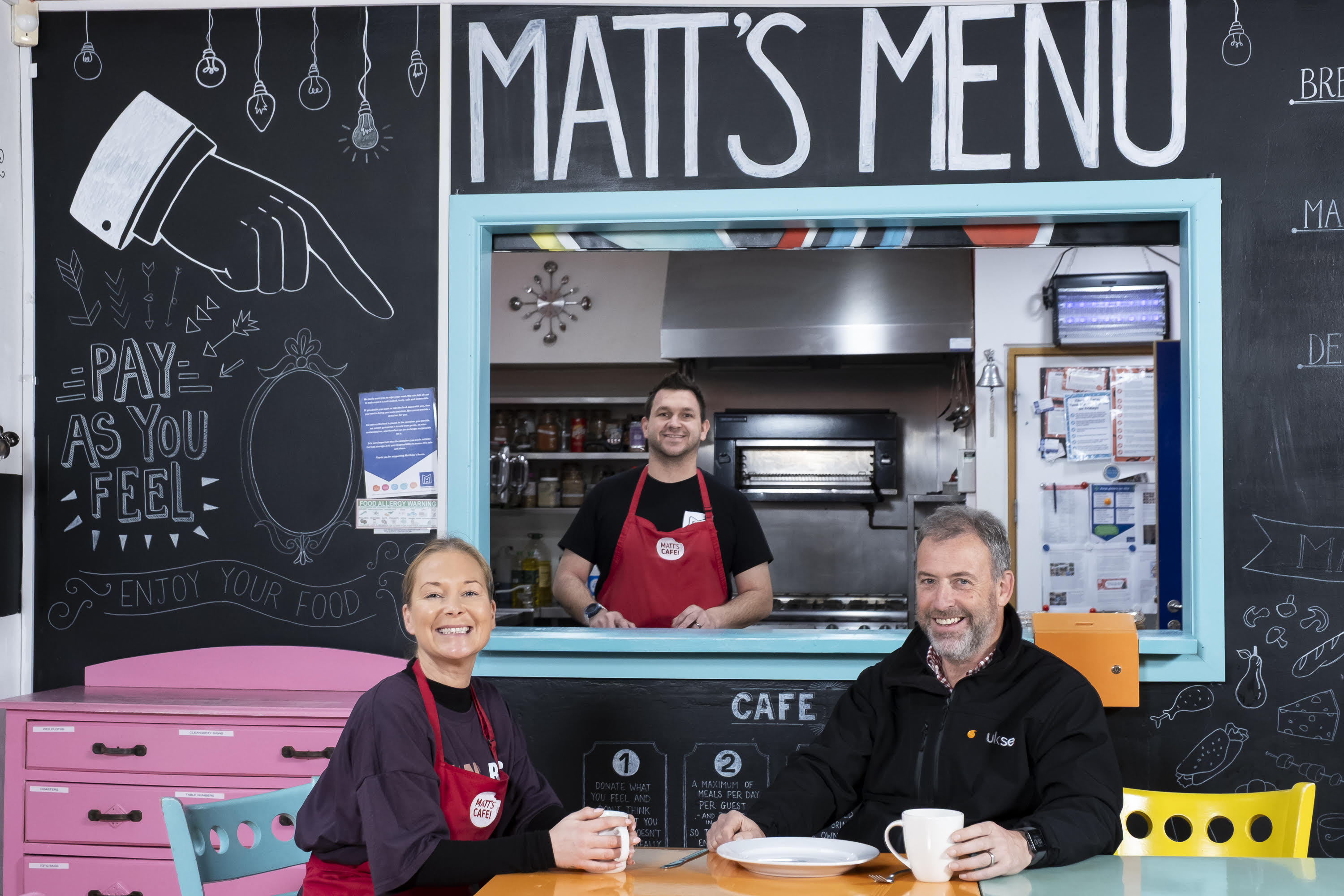 £1,000 donation helps Matt’s Café serve hundreds of meals a week in ...