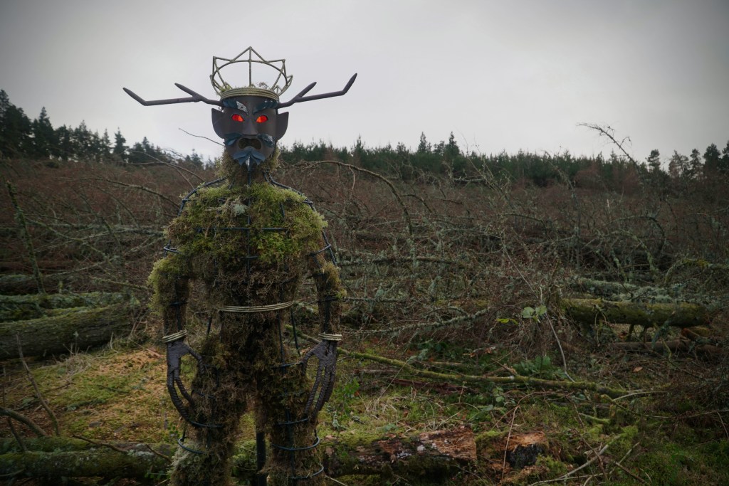 Kilvey’s Green Man stands alone as Skyline work transforms the face of ...