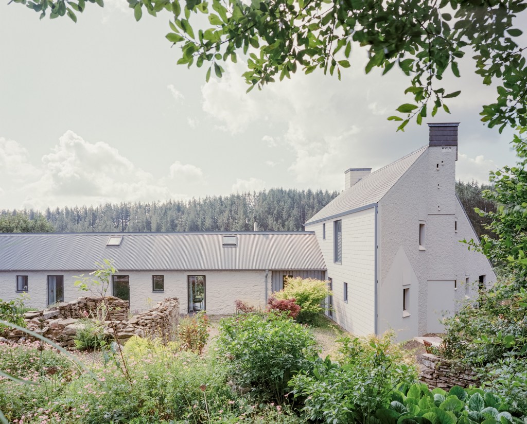 Carmarthenshire farmstead reborn as striking modern home shortlisted ...