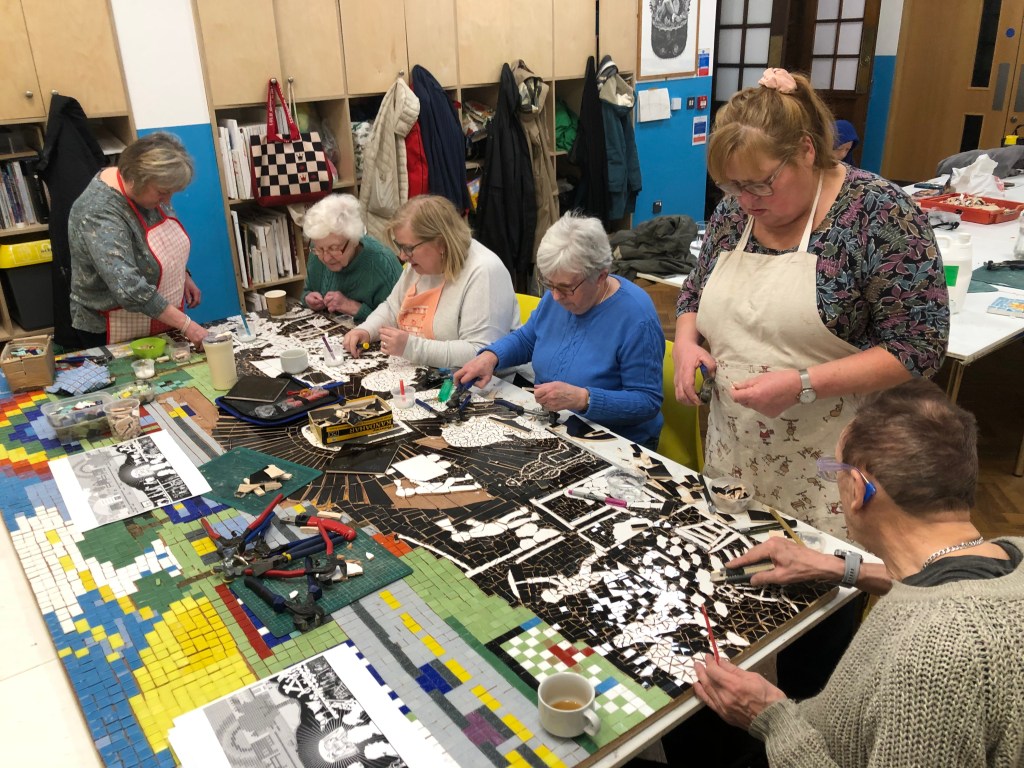 GOWERTON: Community unites to unveil stunning mosaic memorial for 1905 ...
